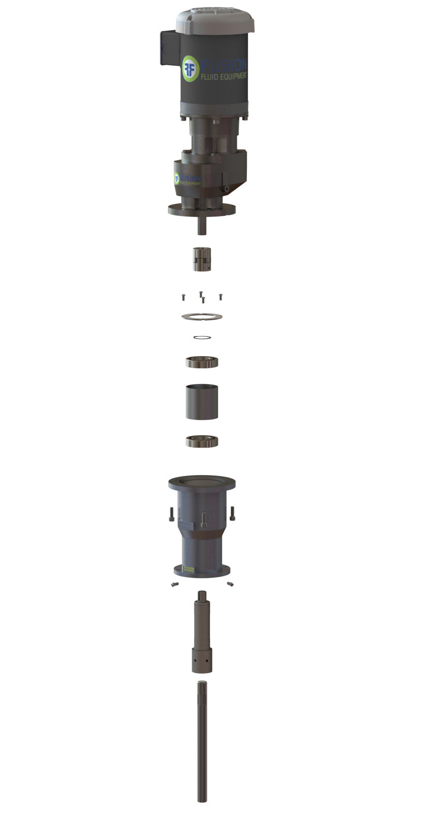 Portable Top Entry Tank Mixers with Aluminum Housings